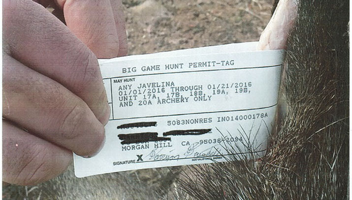Practice proper tagging of Arizona’s big game animals | | kdminer.com
