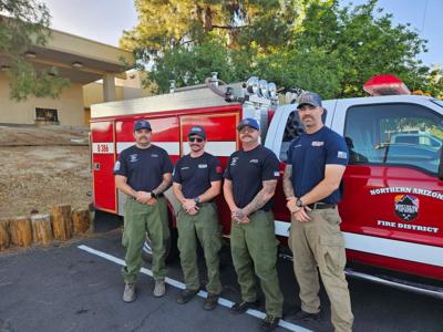 Northern Arizona Fire District answers the call, sending engine and ...