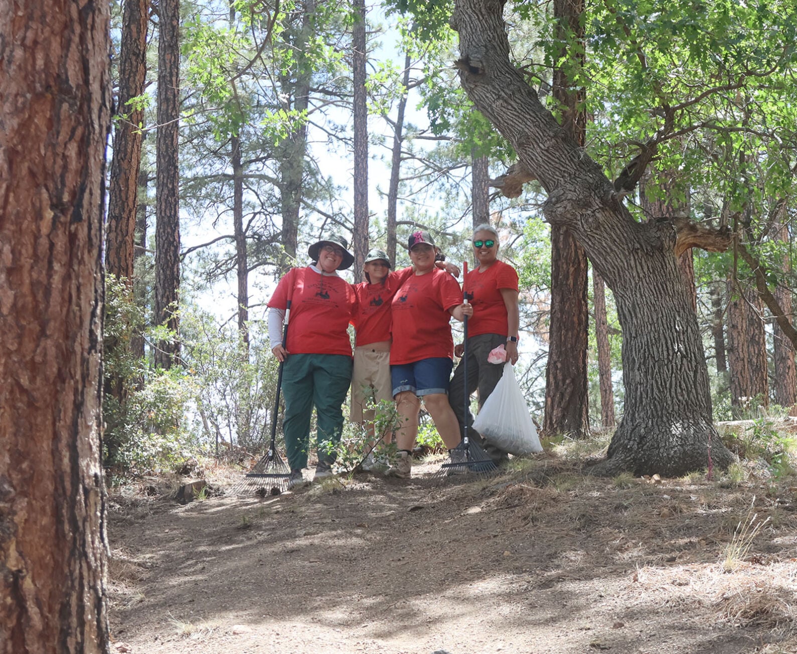 Local groups celebrate National Trails Day with clean up at Hualapai ...