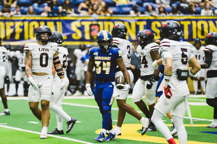 NAU football defeats ranked Incarnate Word; sets Skydome record winning ...