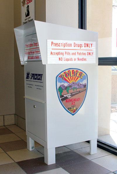 Kingman Police Department drug drop box filling up | | kdminer.com