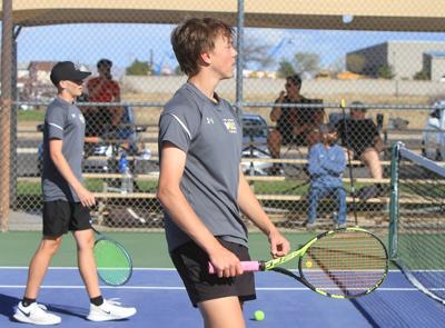 Boys Tennis DII State | Vols top doubles team picks up win before state ...