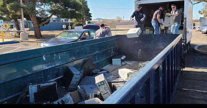 Reuse and Recycle: MC4 Computer Club adviser Andra Goldberg hopes to ...