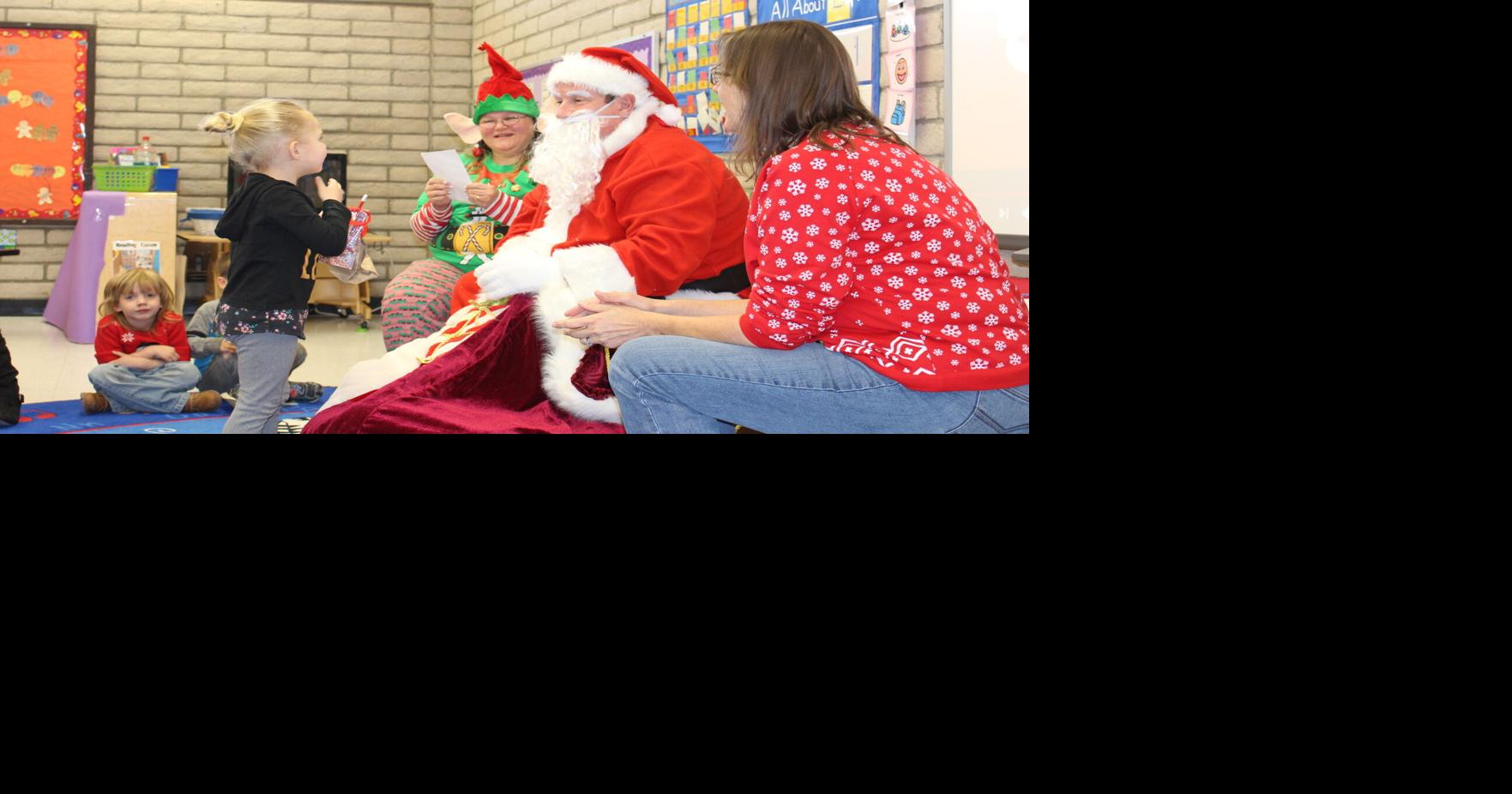 Deaf Santa pays visit to kids with special needs at La Senita School ...