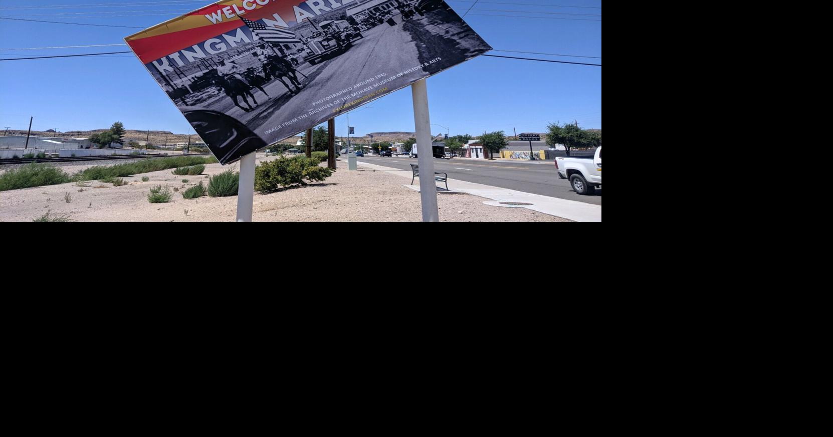 Downtown Kingman | Once upon a time, there was a crooked sign | Local ...