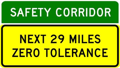 Supervisors approve ‘safety corridor’ signs for Pierce Ferry Road ...