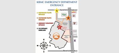 KRMC to use alternate emergency department entrance | | kdminer.com
