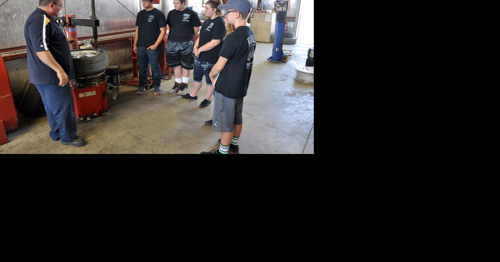 Students learn about different types of tires and their uses | Features ...