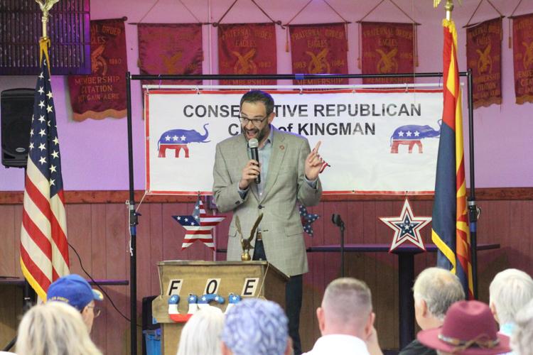 Rep. Kolodin visits Kingman as campaign for Secretary of State picks up ...