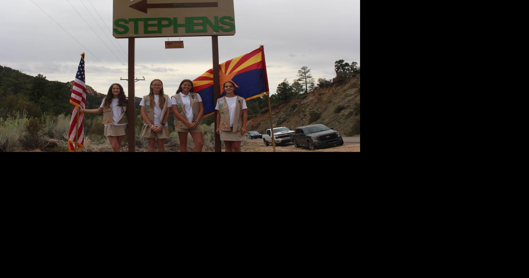Girl Scouts earn Silver Award, Camp Stephens gets new sign | News | kdminer.com