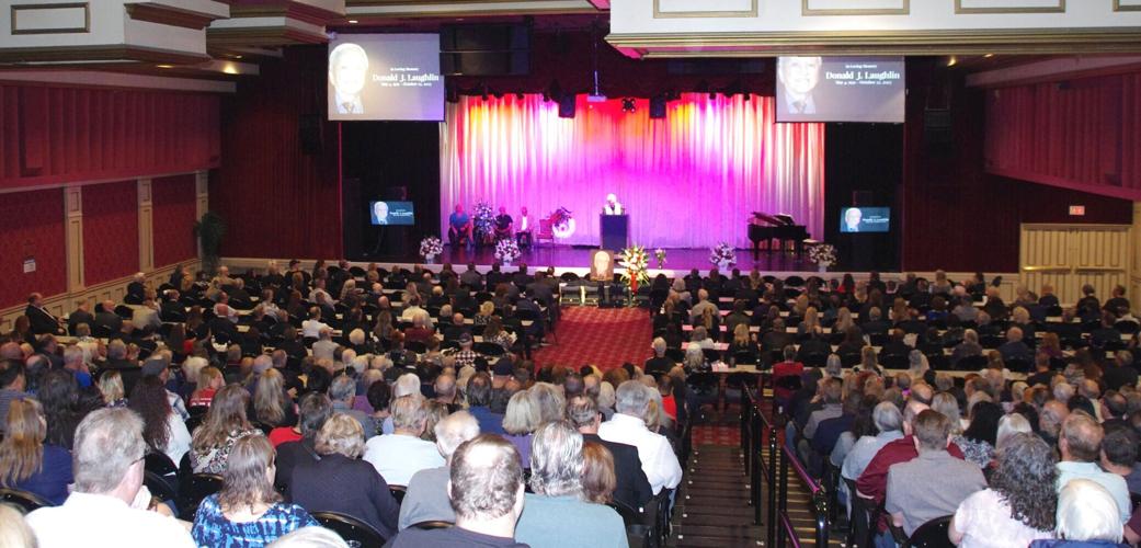 Capacity crowd shares laughter, tears at Don Laughlin’s memorial prayer ...