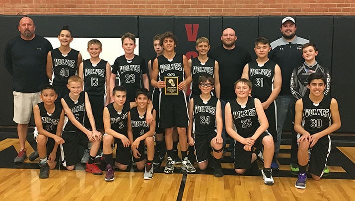 Middle School Basketball: Wolves win 2018 tournament | | kdminer.com