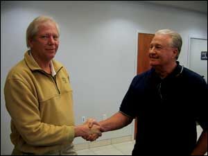 Rhodes, Dunton make nice | | kdminer.com