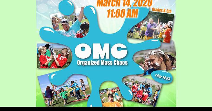 Kids can have some messy fun at 'Organized Mass Chaos,' Saturday, March ...