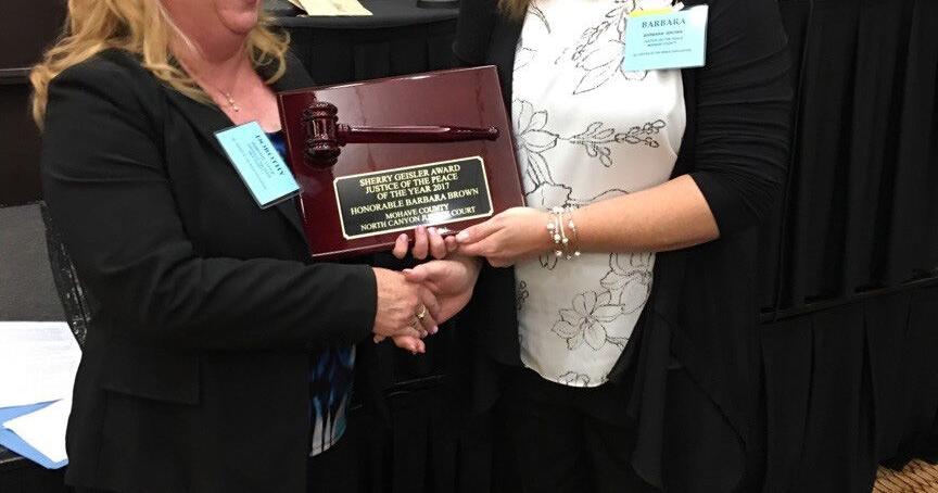 North Canyon justice judge named outstanding Justice of the Peace ...