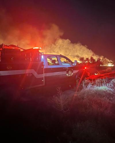 Wildfire burns near Southern Ave., Hualapai Mountain Road east of ...