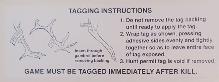 Practice proper tagging of Arizona’s big game animals | | kdminer.com