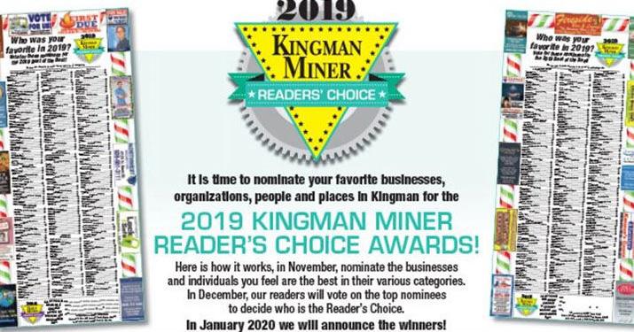 Kingman Miner Reader's Choice Awards | | kdminer.com