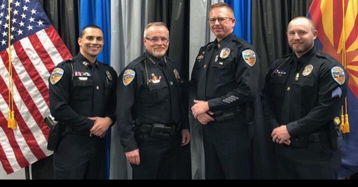 Kingman Police Department Deputy Chief Kunert retires, promotions ...