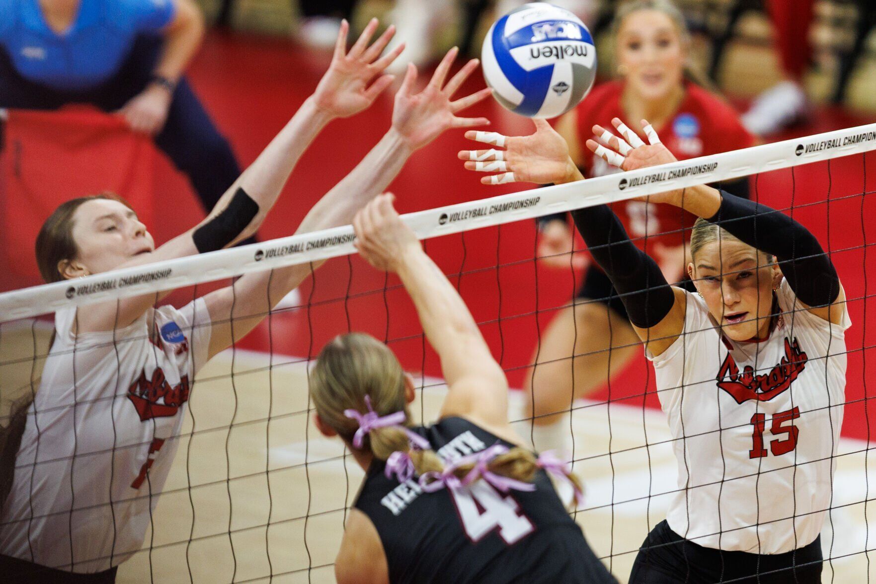 Inside an emotional scene after Nebraska volleyball's loss