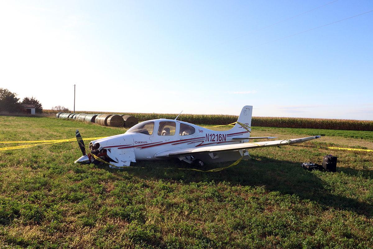 Two Sustain Minor Injuries After Plane Crashes Near Lexington Narrowly
