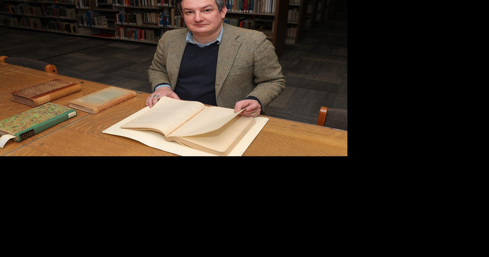 UNK professor Nathan Tye discussing Willa Cather’s connections to ...