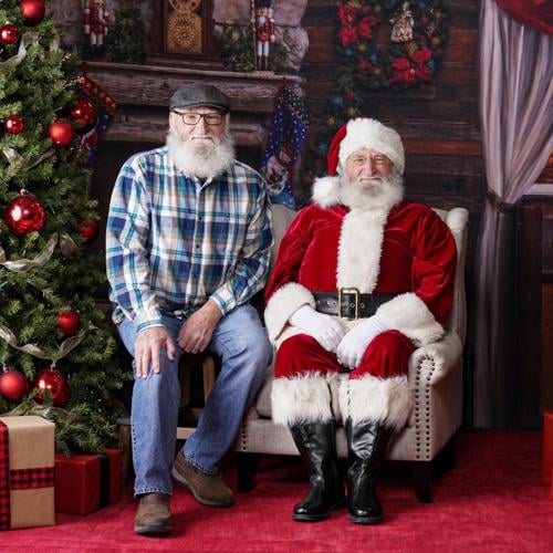 Ken Tracy's been playing Santa Claus for 25 years, and he's still going ...