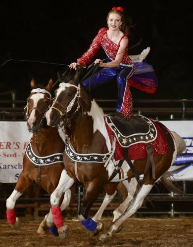 14-year-old trick rider will wow crowds at Bertrand Rodeo