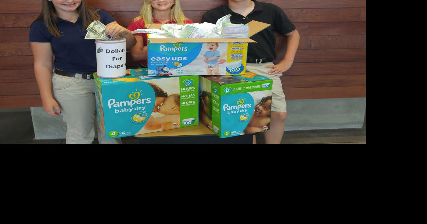 Faith Christian helps kids think of others through Dollars for Diapers ...