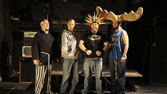 Psychostick; Turns out the name matches the band — metal, but punky and ...