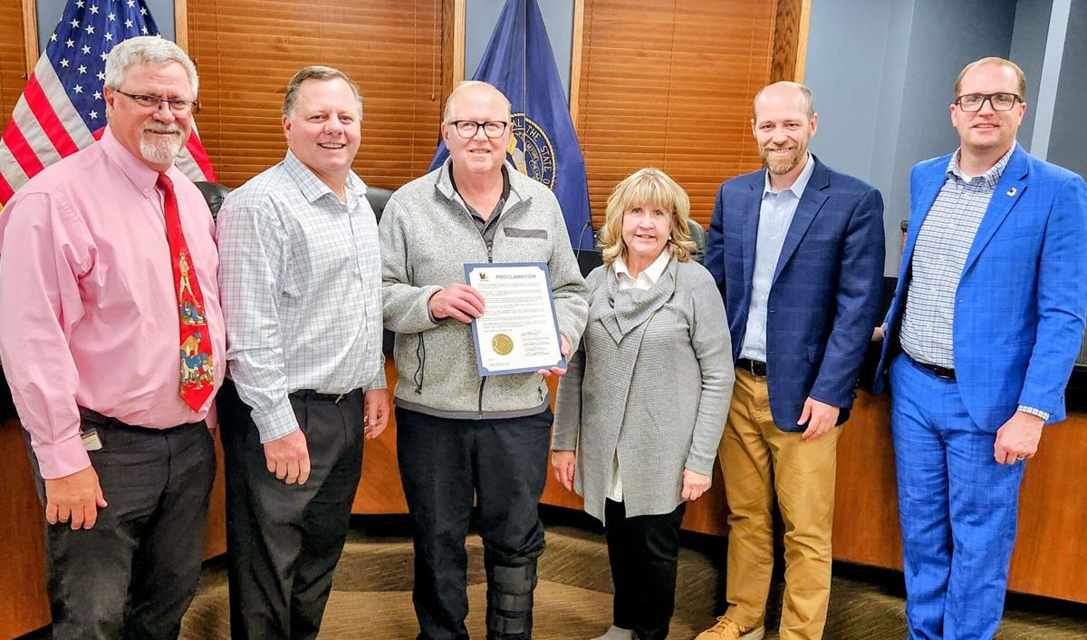 Buck Mahoney gets official proclamation from city of Kearney