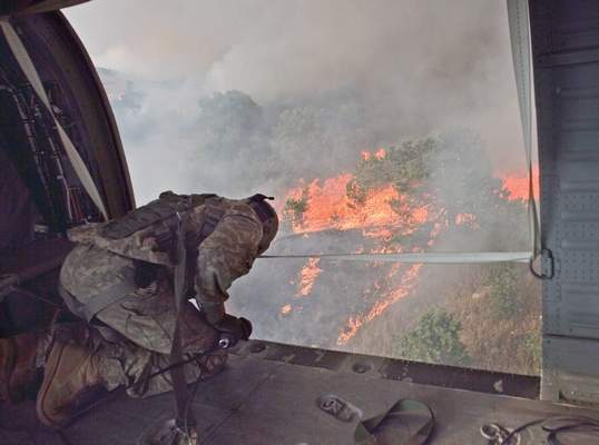 Nebraska wildfire crews making headway