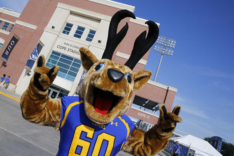 Being Louie: Select group of UNK students wear mascot's antlers