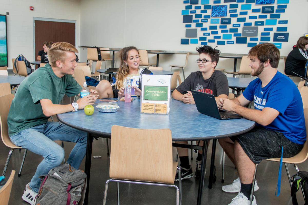 'Better Together': KHS conversation tables give everyone a place to sit ...