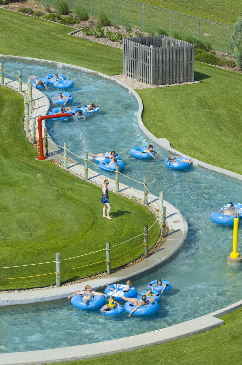 Fullerton debuts its new pool with lazy river, family slide and diving ...