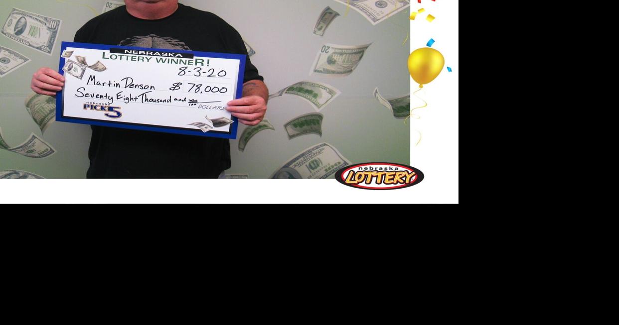 Kearney man wins $78,000 in Nebraska Pick 5 lottery