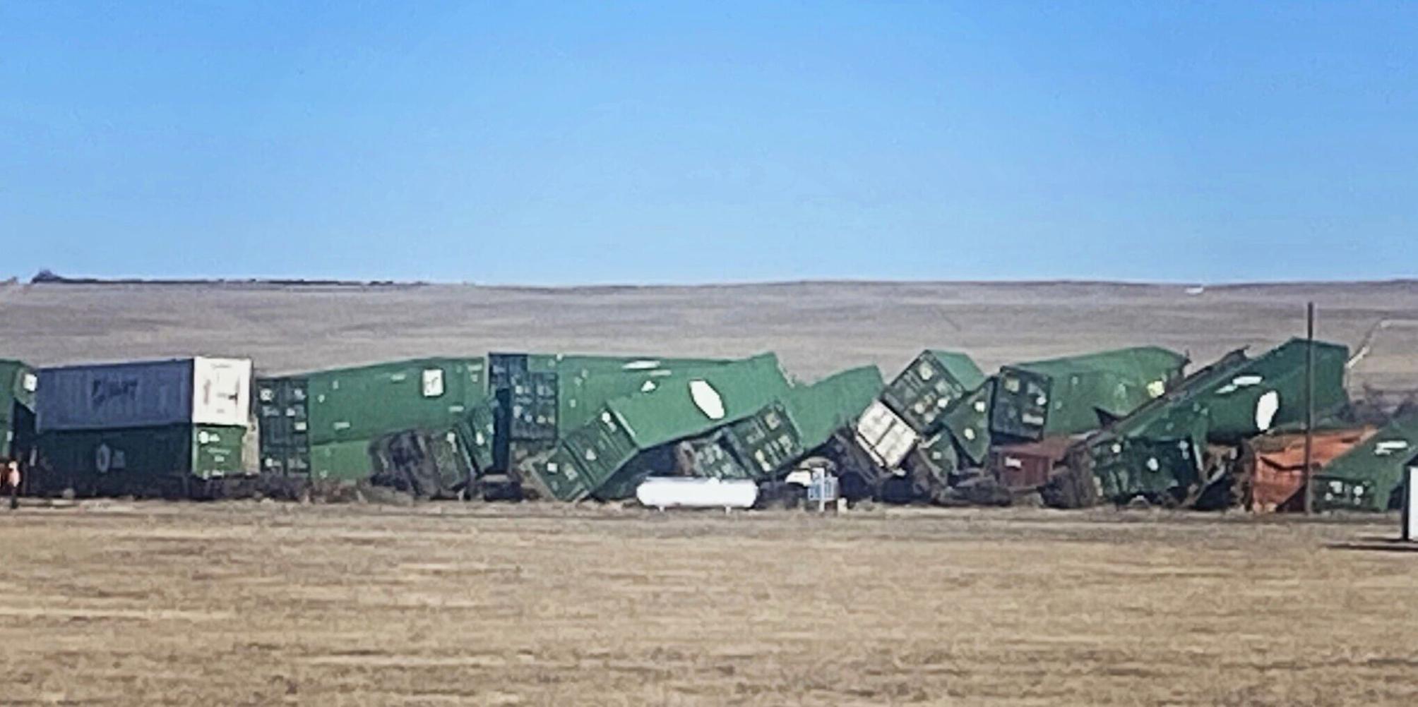 2 train derailments reported in western Nebraska