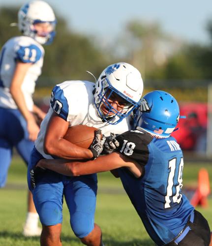 Bertrand football hitting the reset button after graduating six seniros