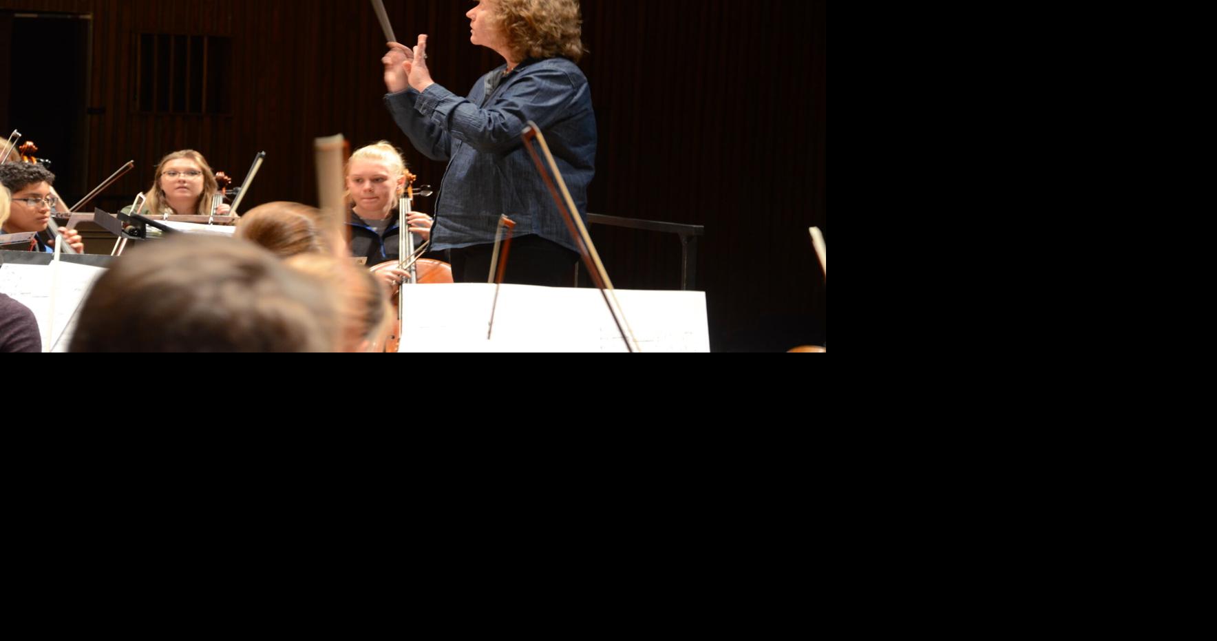 Alison Gaines leads Kearney Symphony Orchestra on a big, fat sound journey