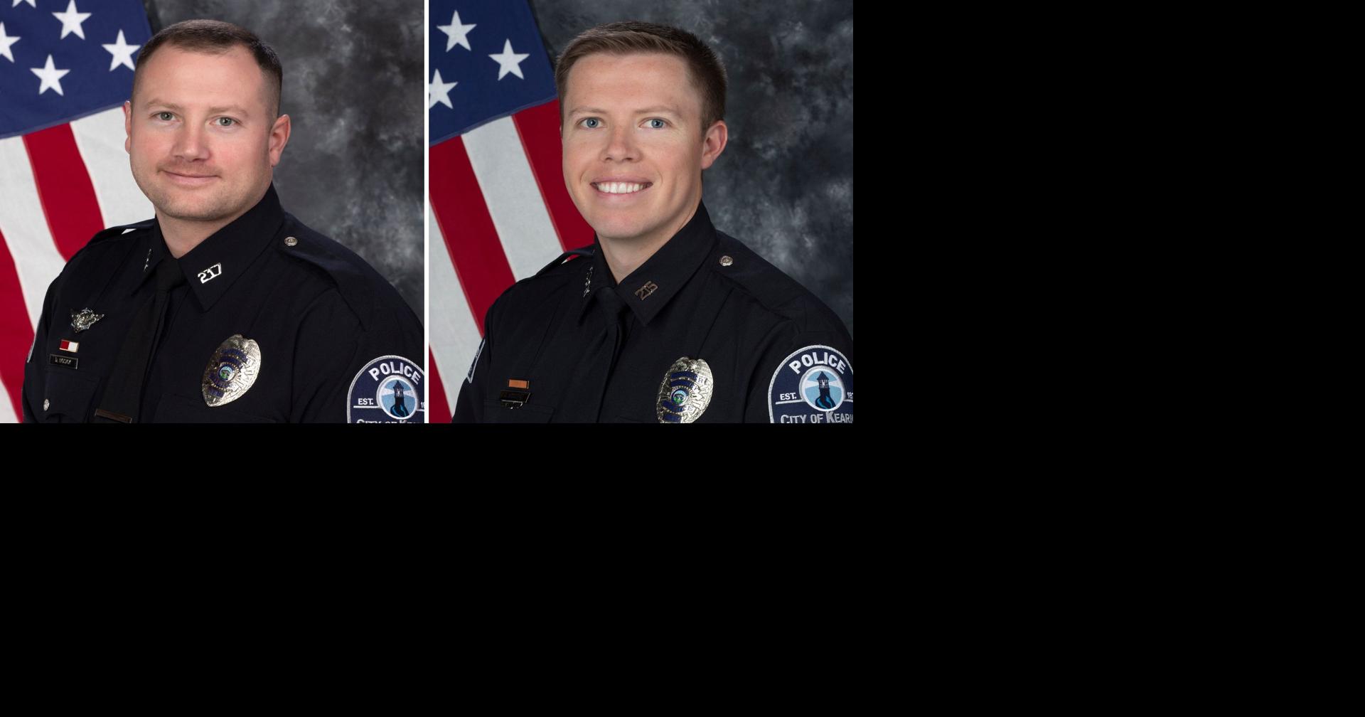 2 Kearney police officers promoted to sergeant