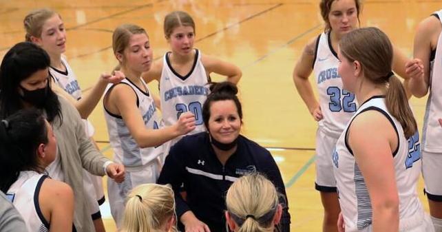 Grand Island Central Catholic girls basketball coach Stacia Rice dismissed