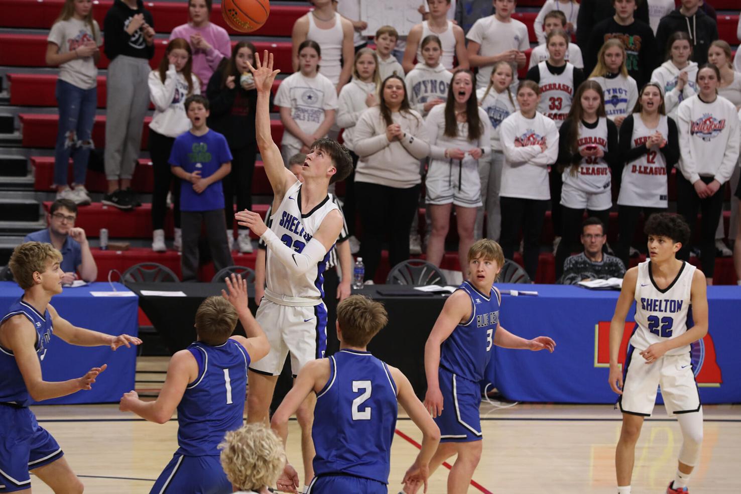 STATE BASKETBALL: Shelton beats Wynot in triple overtime