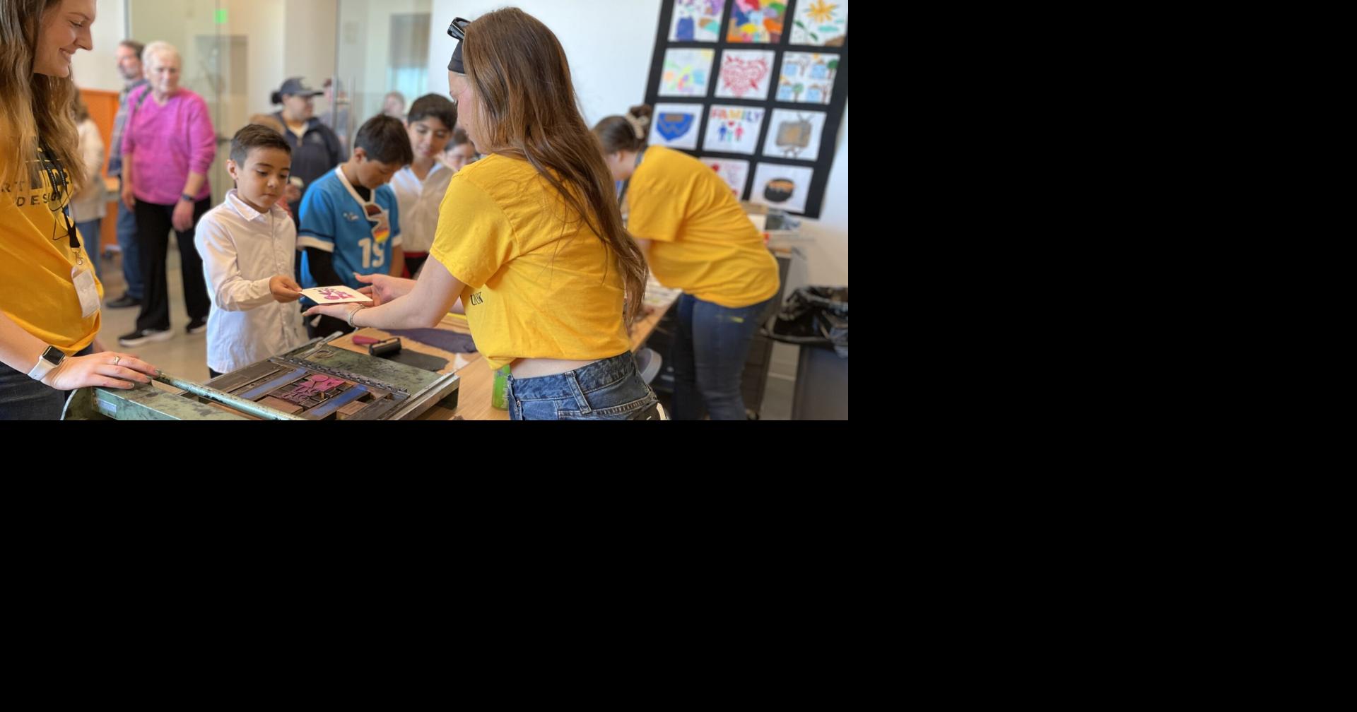 Kearney NE: MONA's Makers Day brings out inner artist