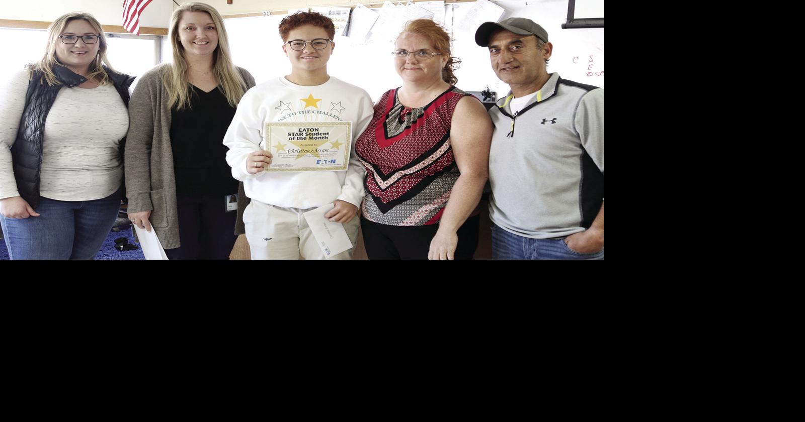 This month's Star Student of the Month: Christina Arram