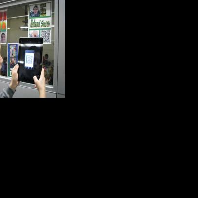 QR codes let Northeast students hear summaries of potential library ...