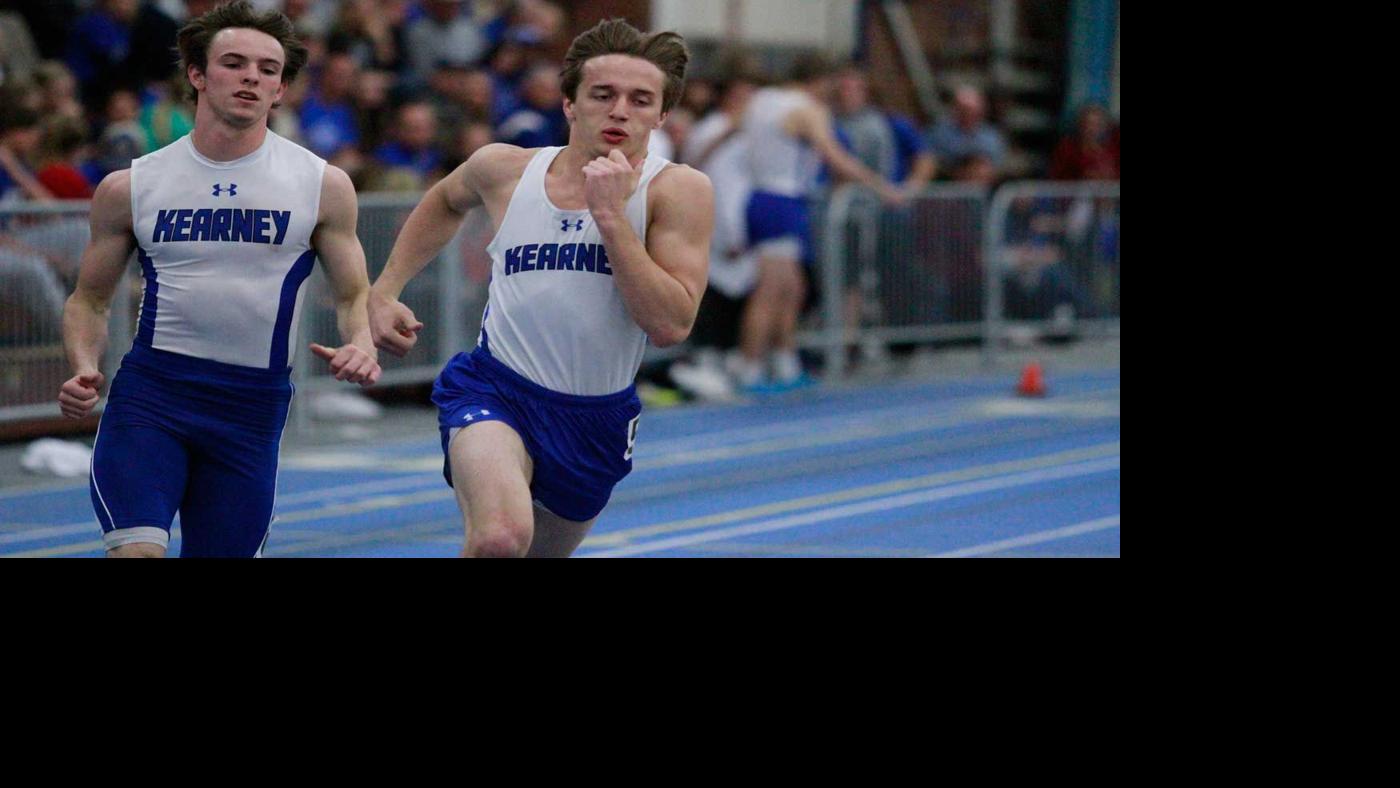 Bearcats’ Grube double winner at KHS Indoor | Kearney High School ...