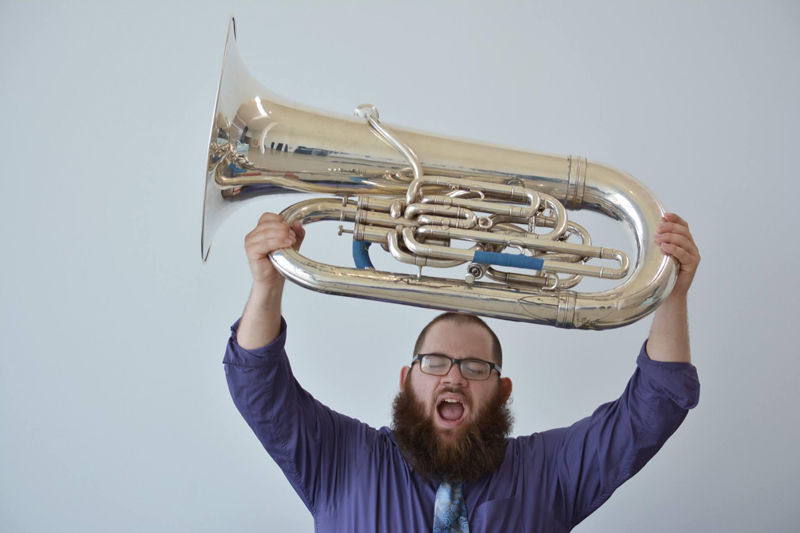 Aaron Hynds' performance at UNK's New Music Festival will lift you up ...