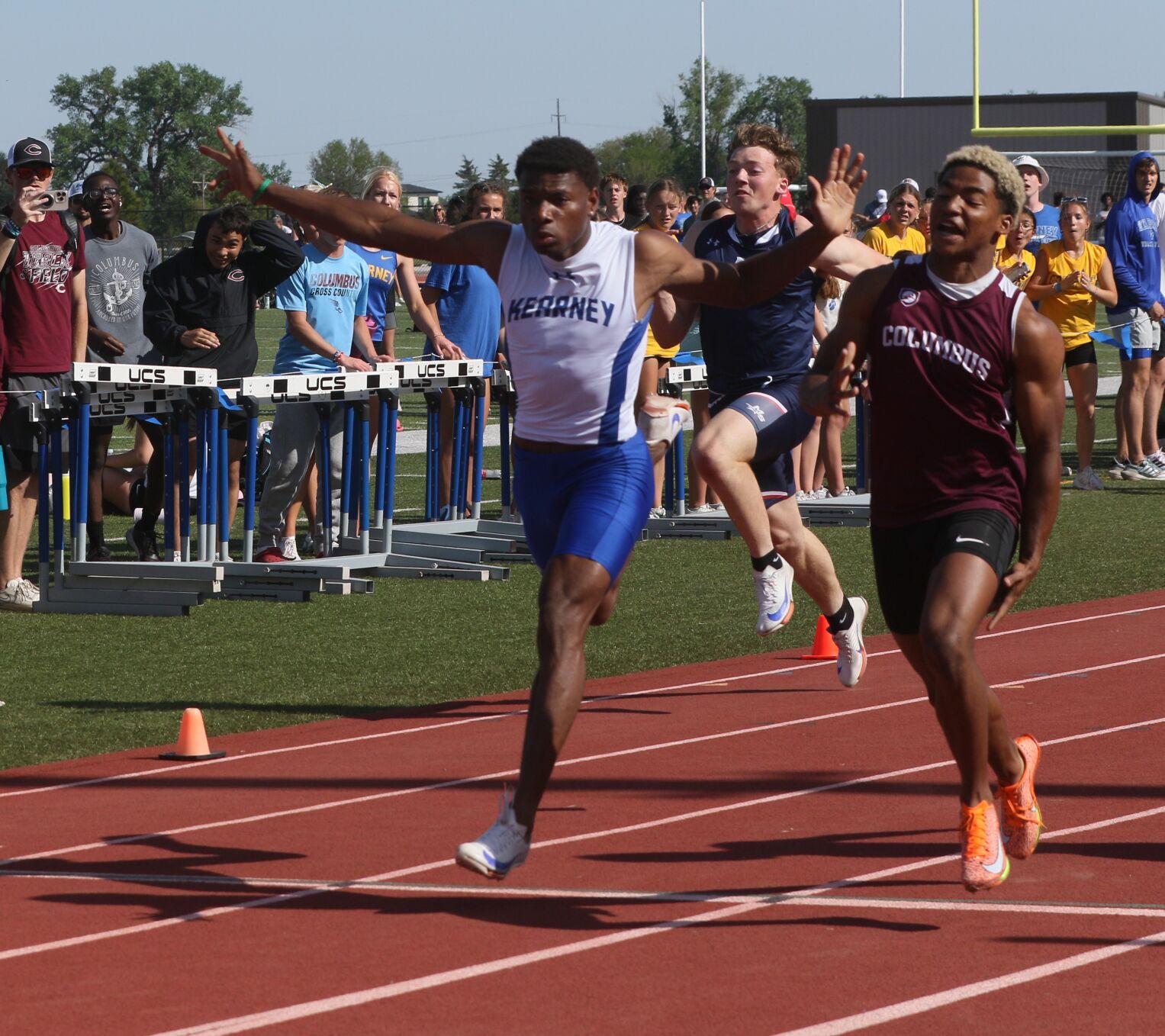 Kearney High boys, girls win District A-2 Track