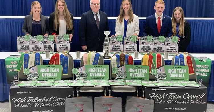 Shelton team clinches national 4-H Livestock Skillathon Contest