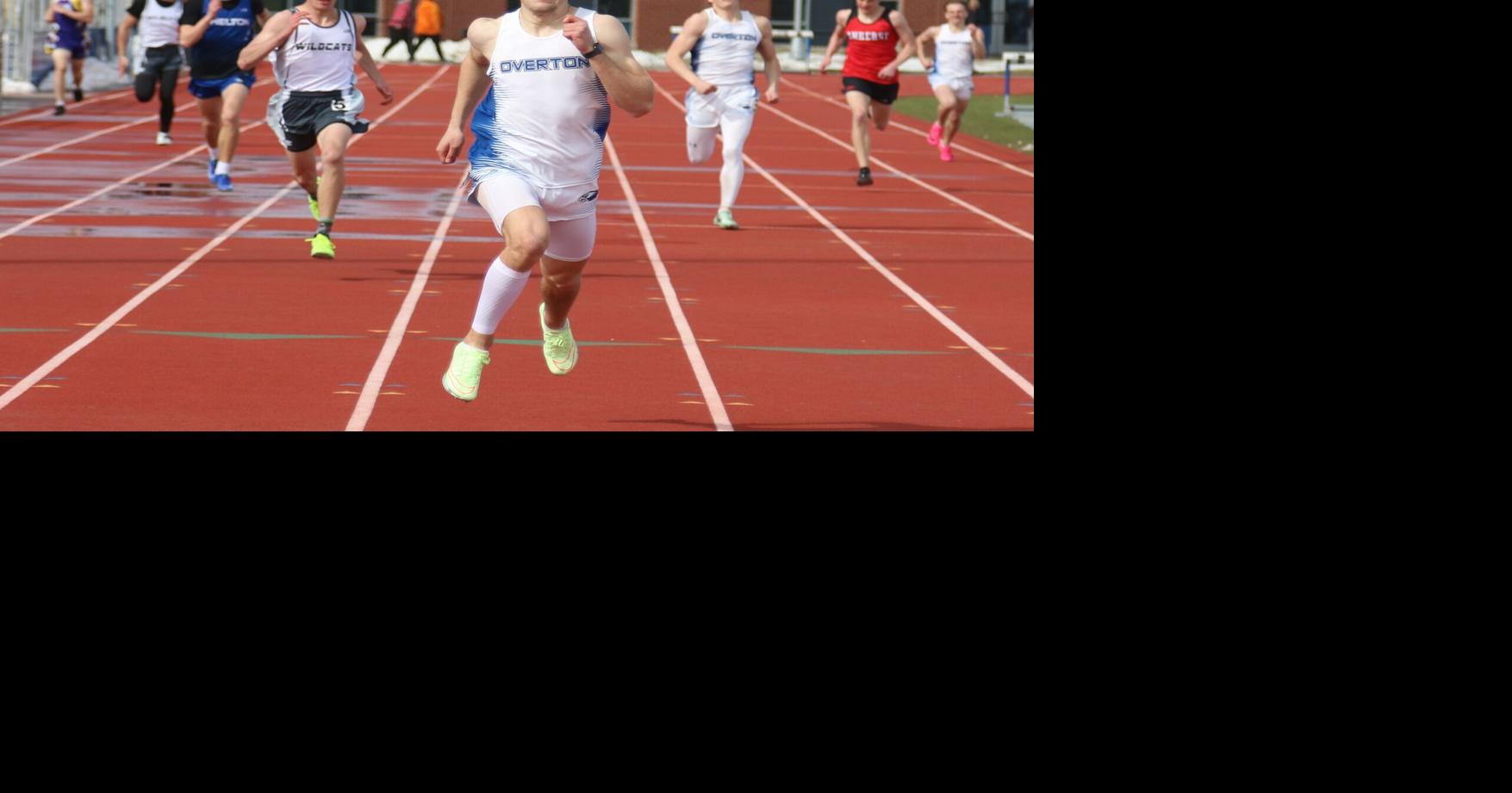 Overton's Will Kulhanek blisters track at Pleasanton Invitational